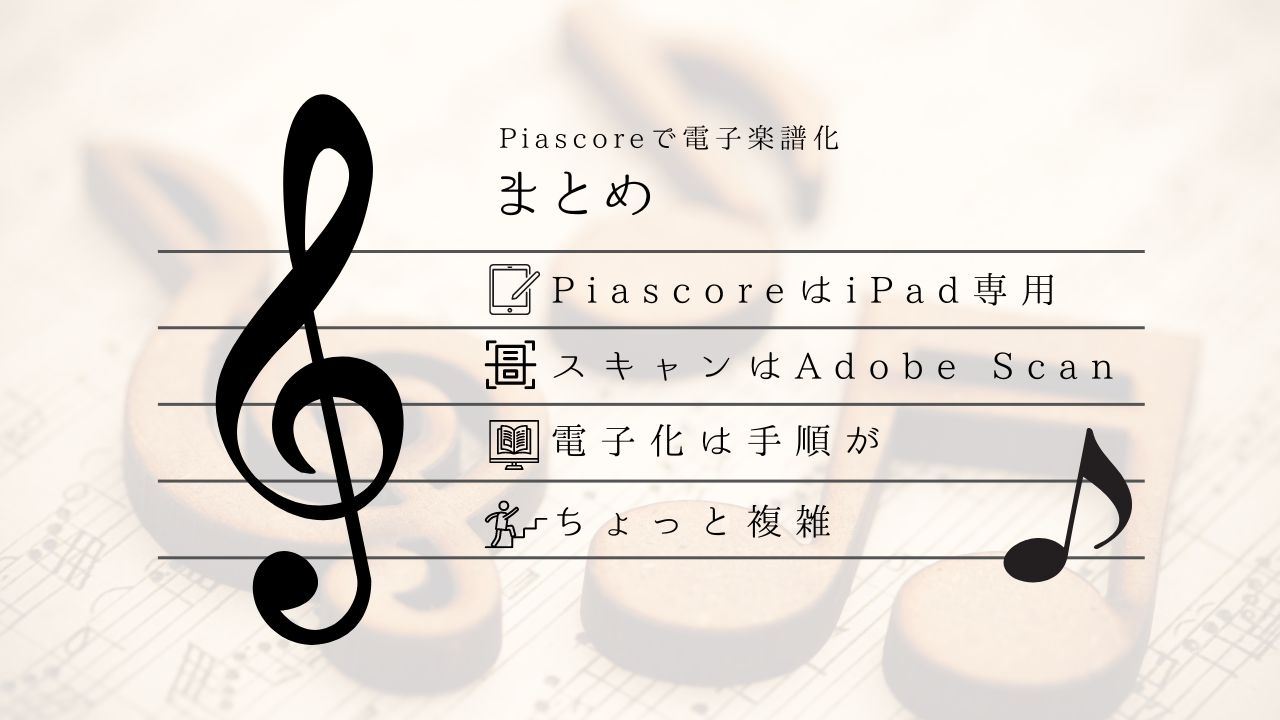 アプリPiascoreの使い方｜ピアノ楽譜の取込み＆電子化を解説 | ピアノのすすめ